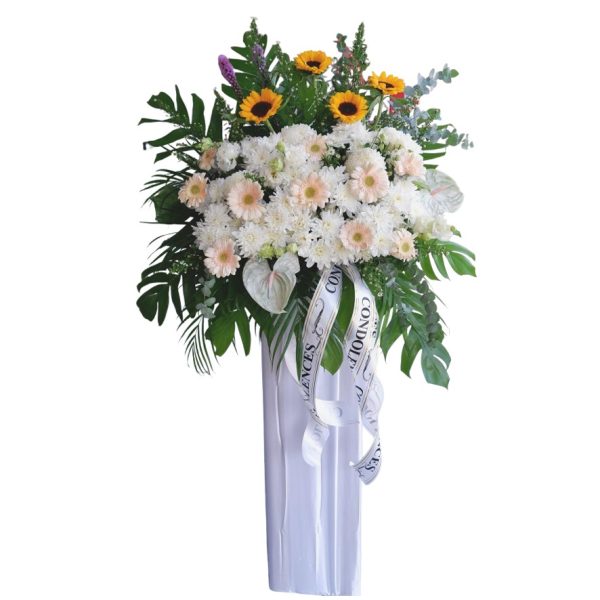 WS-43 BRAVE FUNERAL FLOWER STAND - #1 That Flower Shop Online
