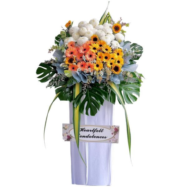 WS-94 ETHEREAL FUNERAL FLOWER STAND - #1 That Flower Shop Online