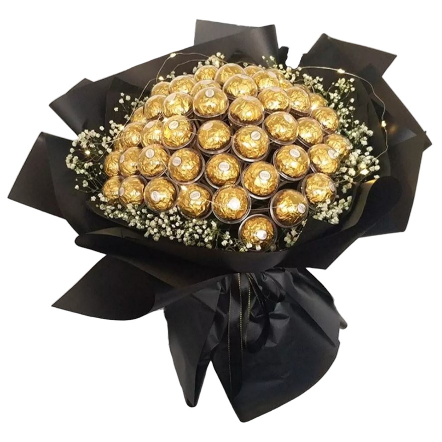 HCB-23 SCRUMMY FERRERO ROCHER BOUQUET - #1 That Flower Shop Online