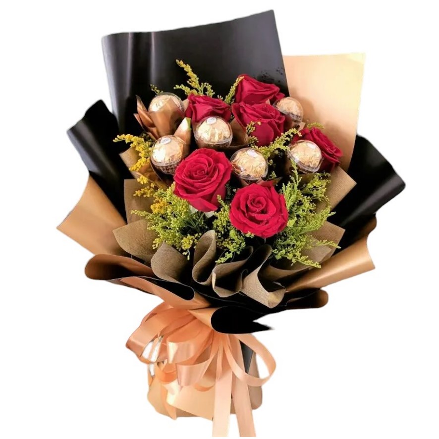HCB-16 SAVOURY FERRERO ROCHER BOUQUET - #1 That Flower Shop Online