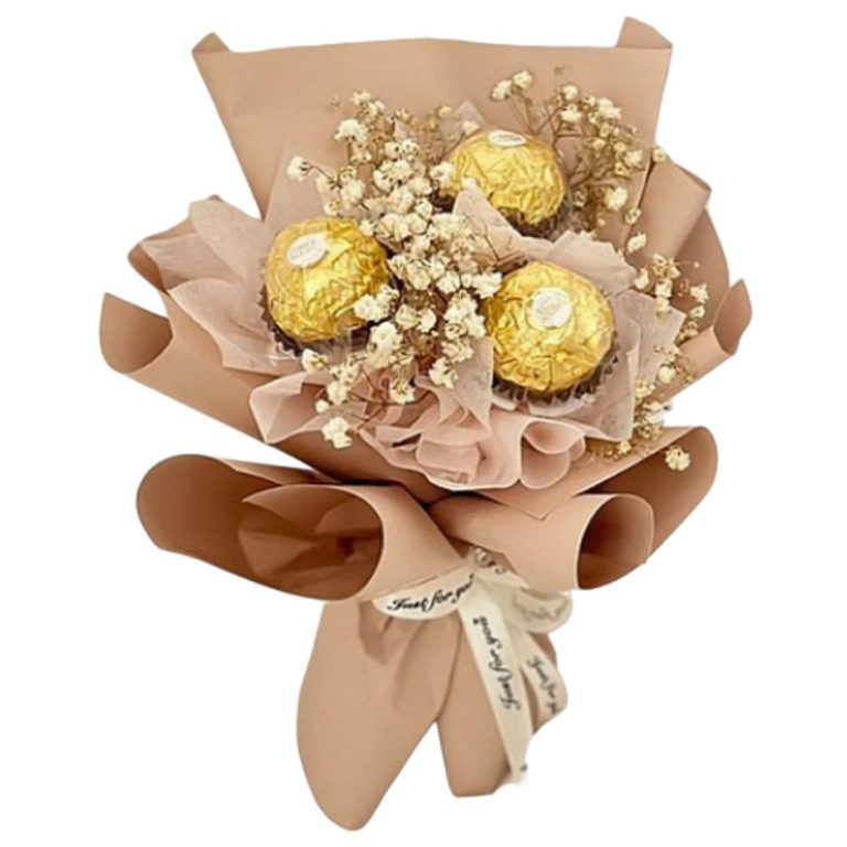 100% Ferrero Rocher Bouquet | Buy Chocolate Bouquet